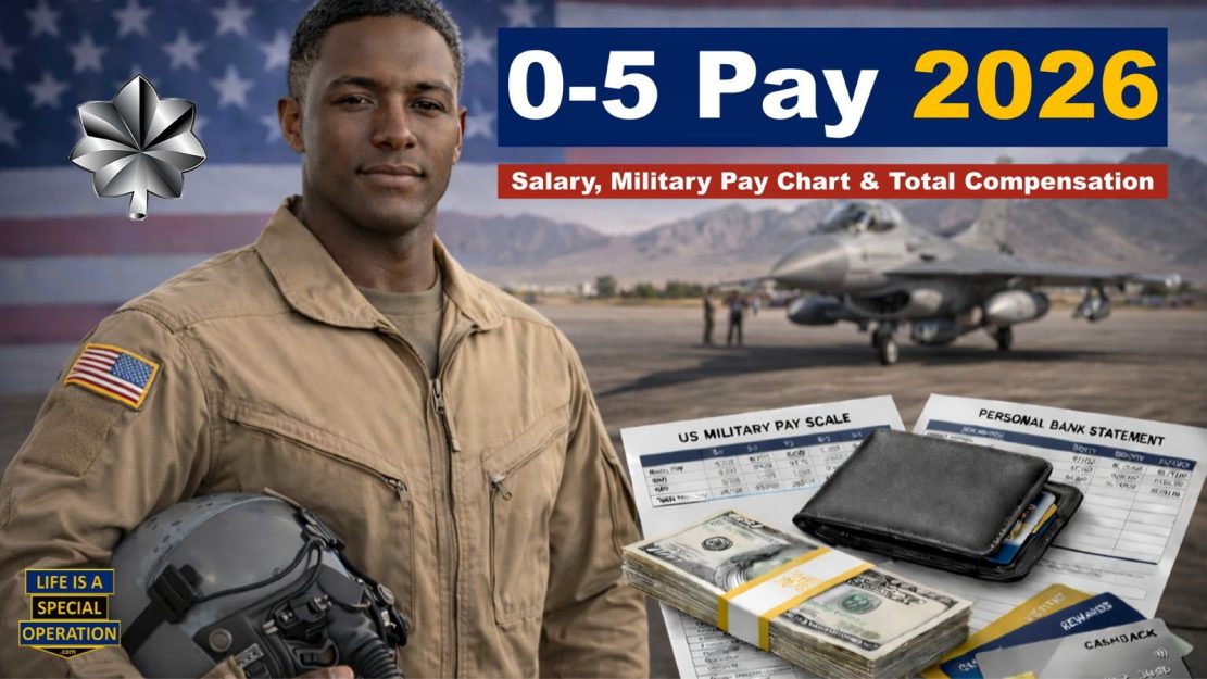 O-5 Pay 2026: Salary, Military Pay Chart, BAH, Total Compensation