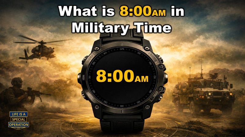 What Is 8 AM in Military Time? (Quick Answer + Conversion)